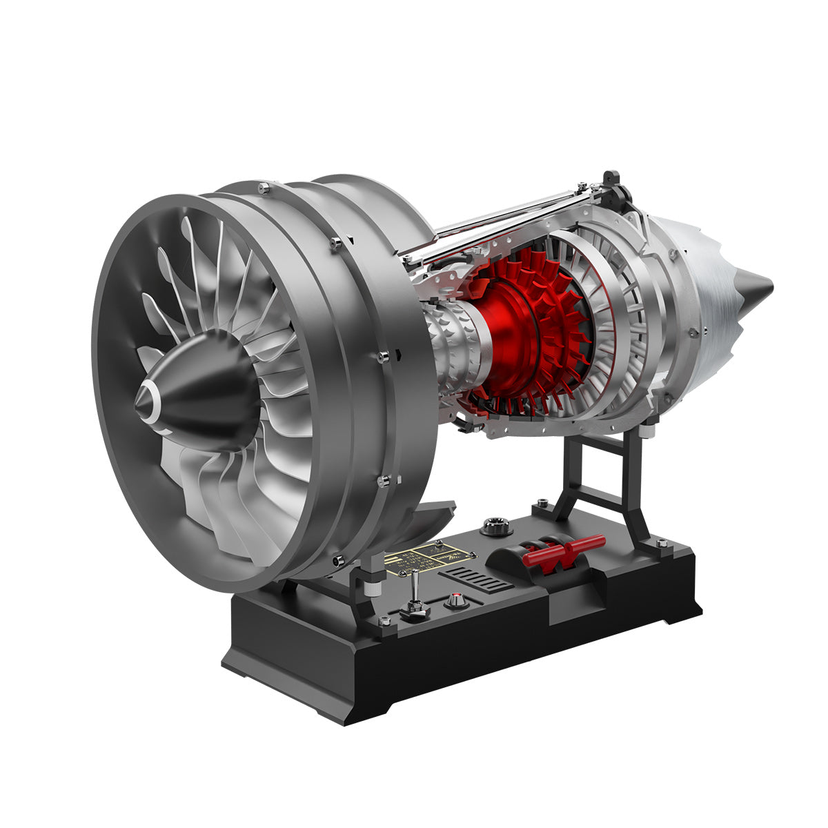 DM121 Dual Spool Turbofan Engine Model Kit High Bypass Ratio Engine ...