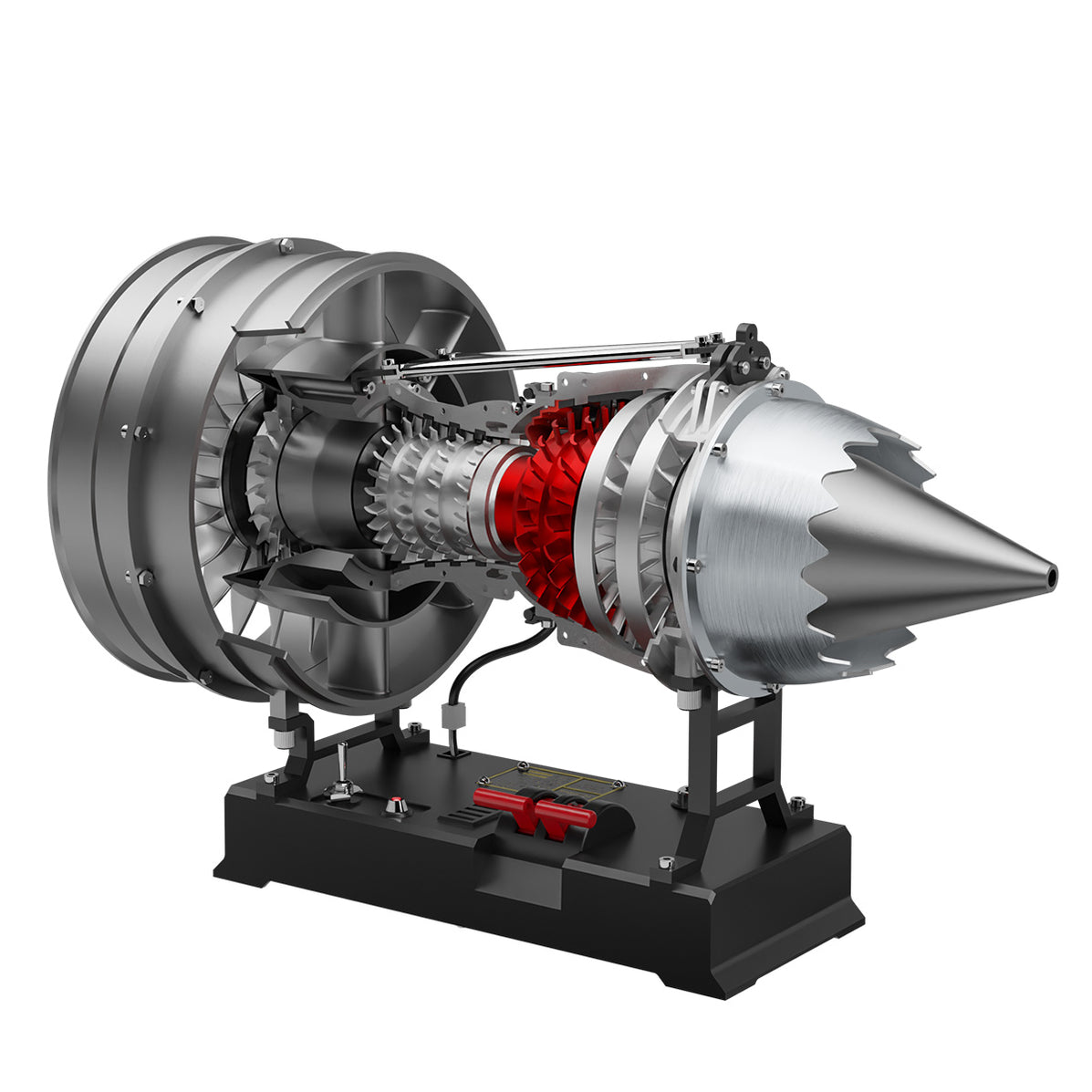 DM121 Dual Spool Turbofan Engine Model Kit High Bypass Ratio Engine ...