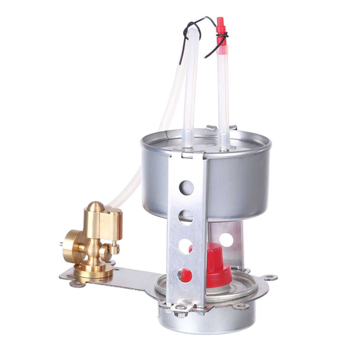 Micro Steam Engine Kit with Boiler and Alcohol Lamp - Enginediy ...