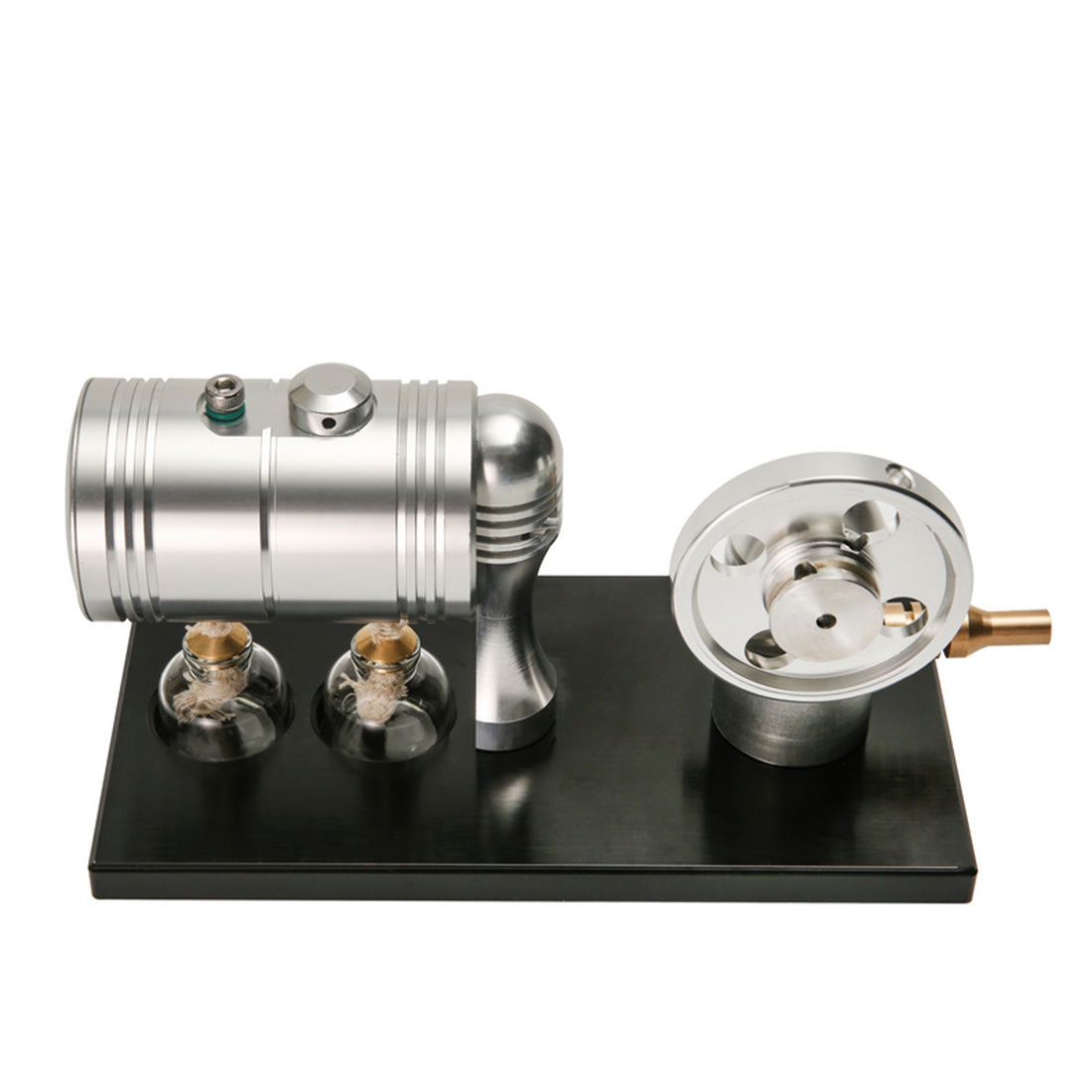 Mini Steam Engine Model with Heating Boiler and Alcohol Lamp ...