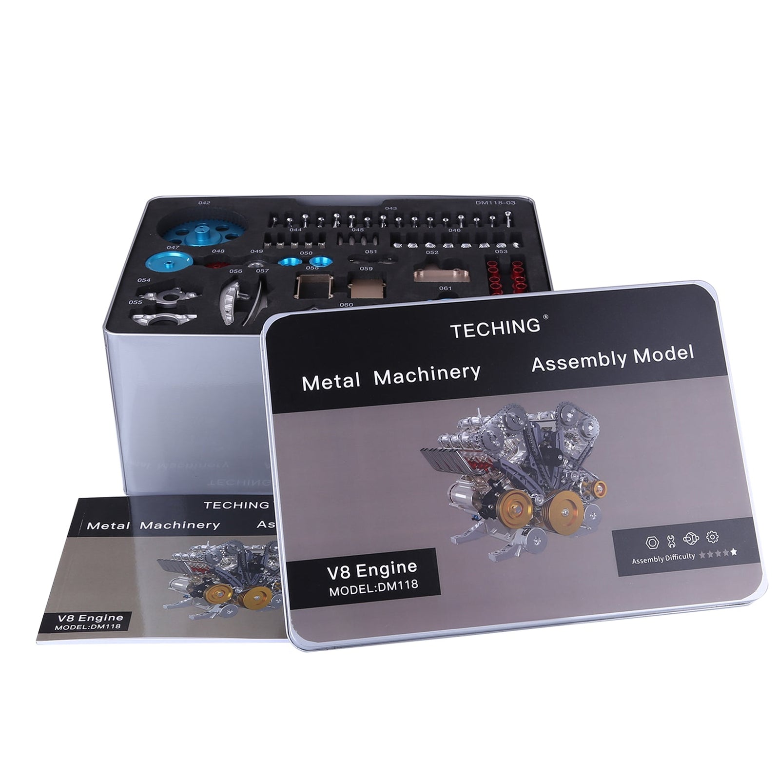 TECHING V8 Engine Model Kit - Build Your Own V8 Engine that Works ...