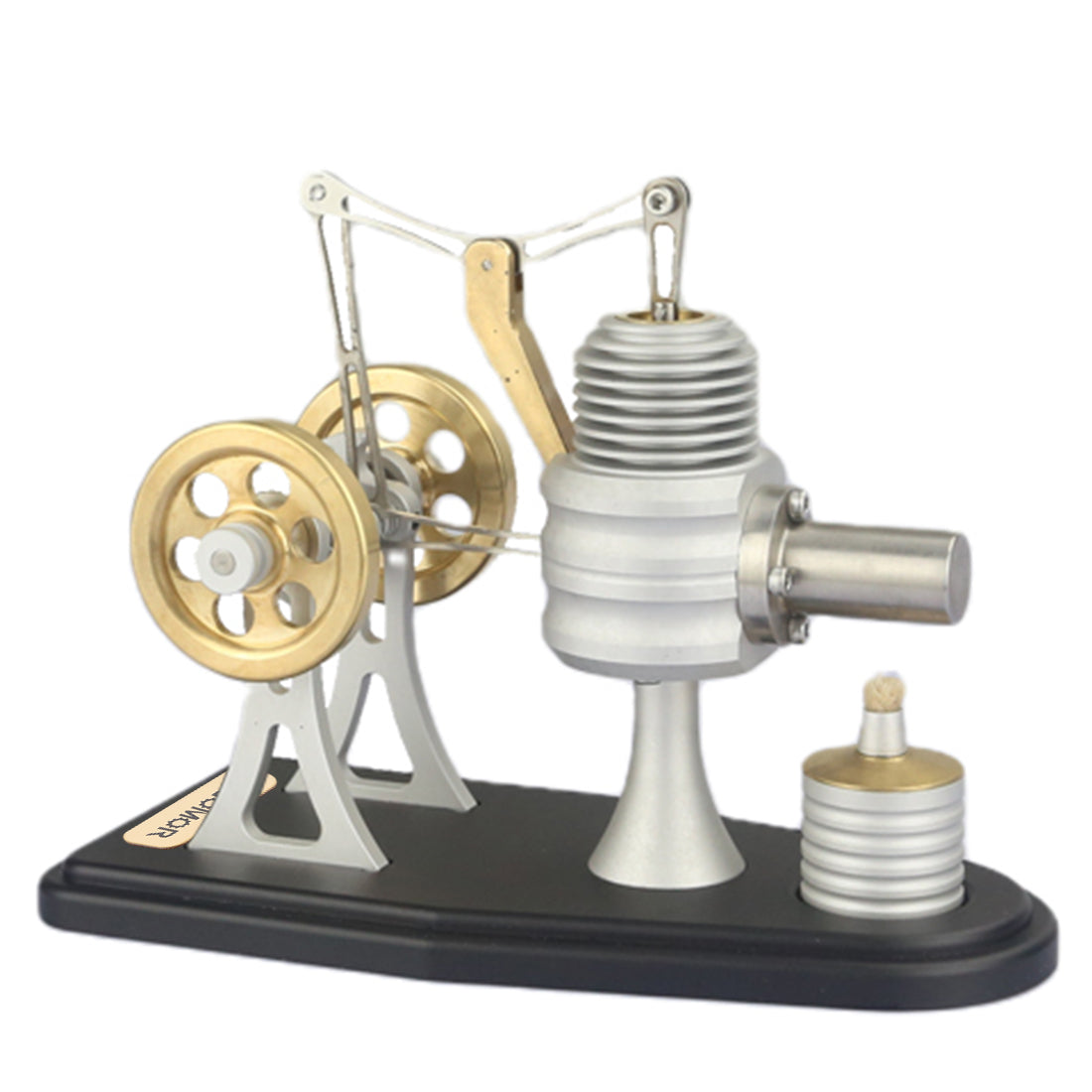 ENJOMOR Metal Balance Hot Air Stirling Engine Model Educational Toys ...